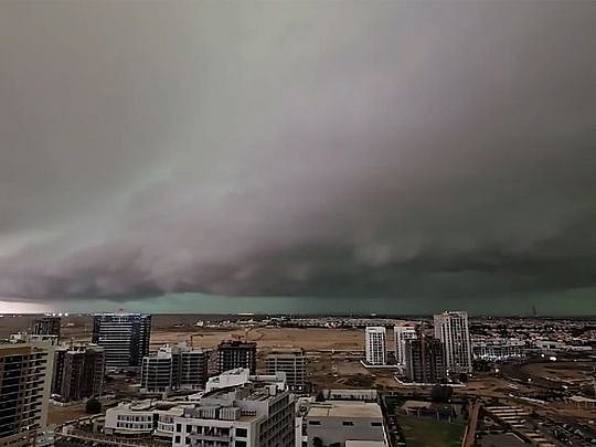 Watch: Heavy rain and thunderstorms continue across UAE
