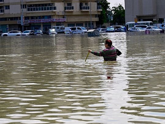 UAE witnesses largest amount of rainfall in 75 years