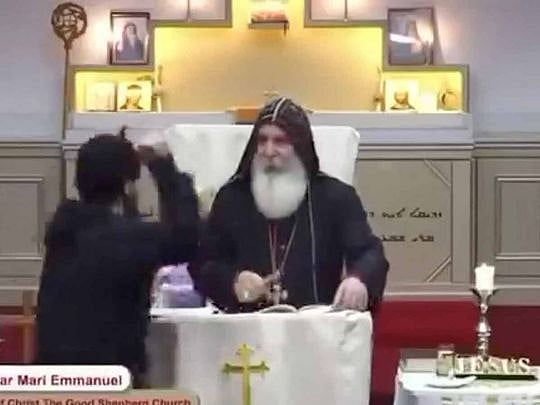 'You are my son': stabbed Sydney bishop forgives attacker