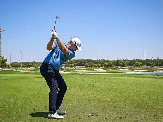 Dubai resident Garrick Porteous grabs share of the lead in Al Ain