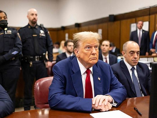 Judge fines Trump $9,000 for contempt in hush money trial, threatens jail