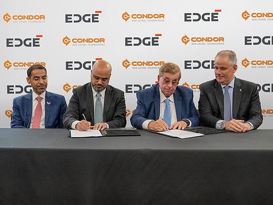 UAE's EDGE becomes a global non-lethal technology player with Condor ...
