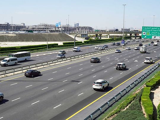 Smooth traffic: RTA completes road widening on Al Khail Road