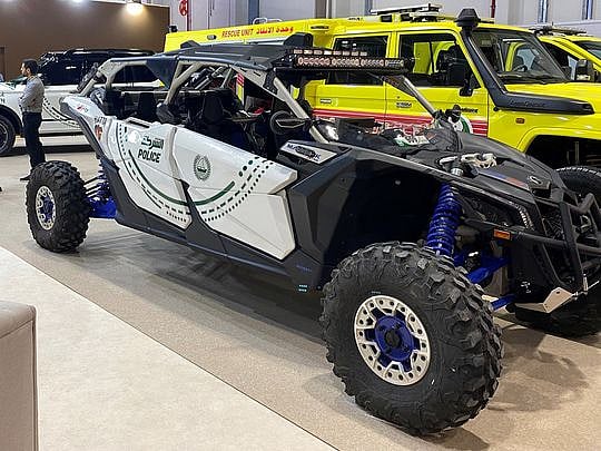 Police drones, smart patrols go on show at UAE security expo in Abu Dhabi