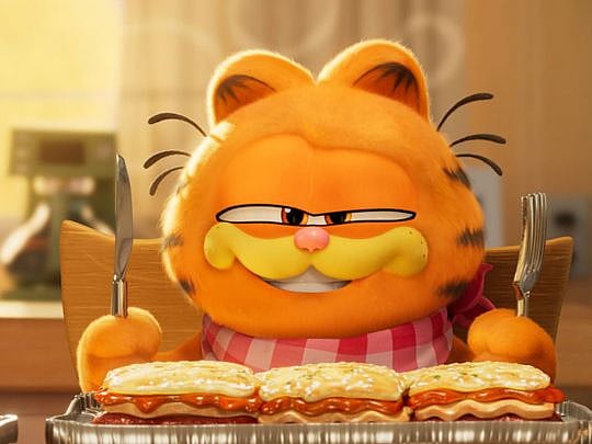 ‘Garfield’ reminded Chris Pratt of his lazy side