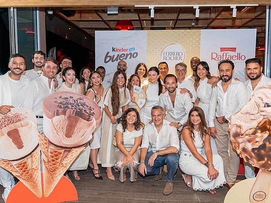 Ferrero unveils new ice cream range in the UAE