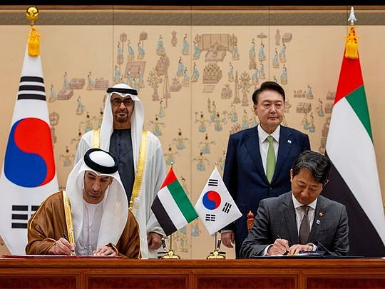UAE, Korean Presidents witness Comprehensive Economic Partnership ...