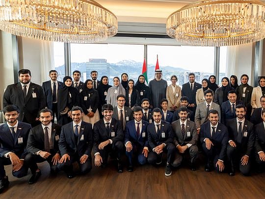 Watch: UAE President meets Emirati students during state visit to ...