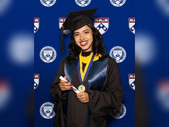 Homeschooled girl from Dubai wins top award at Ivy League university in ...