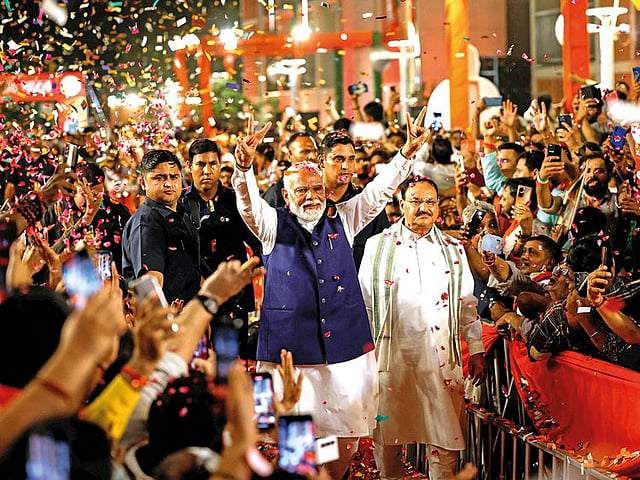 India election results 2024: Modi claims victory for alliance despite ...