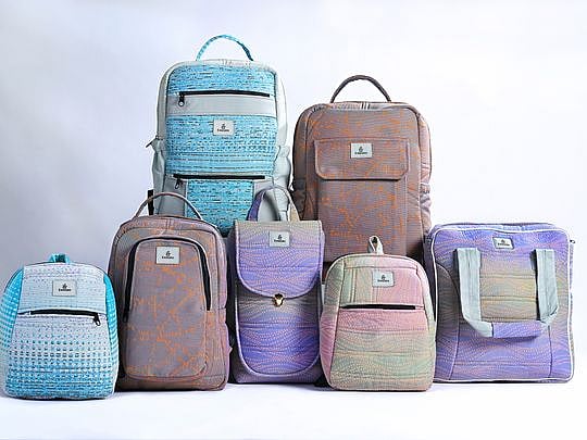 Dubai’s Emirates upcycles jet interiors into children's backpacks