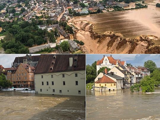 Germany floods: Woman stuck for 52 hours in a tree rescued, death toll ...