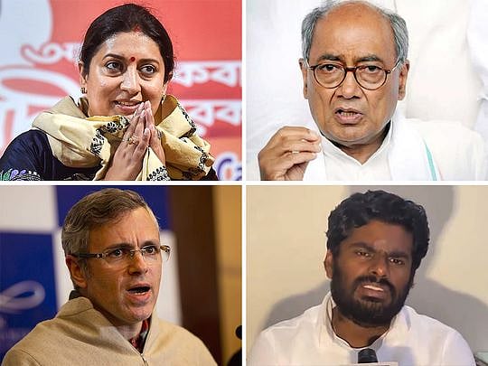 Smriti Irani, Adhir Ranjan Chowdhury, Annamalai, Omar Abdullah: The big ...