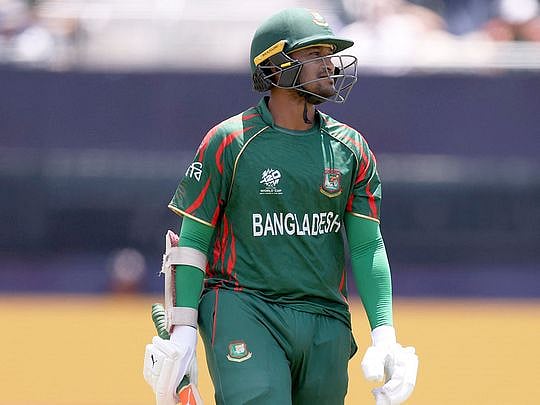 Shakib Al Hasan stars as Bangladesh edge closer to T20 Cricket World Cup Super Eights