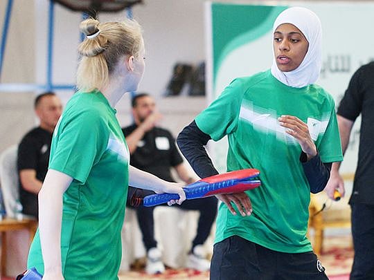 Saudi Arabia’s taekwondo star Donia Abu Taleb aims for Olympic gold after humble beginnings