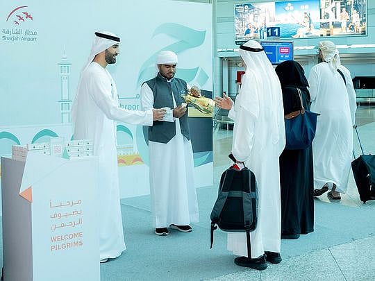 Watch: UAE airports warmly welcome back first batch of Hajj pilgrims