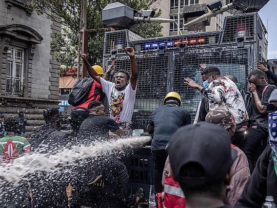 Kenya's parliament compound stormed, building set ablaze, Reuters ...