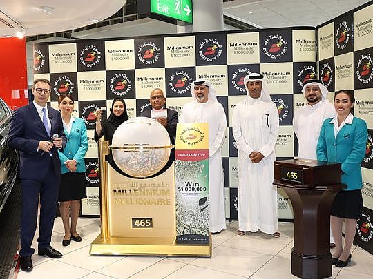 Indian engineer wins $1 million in Dubai Duty Free draw