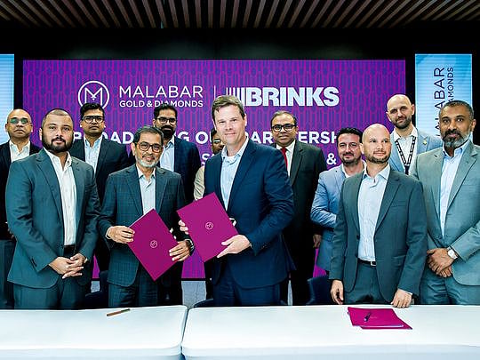 Malabar Gold & Diamonds strengthens partnership with Brink's for global ...