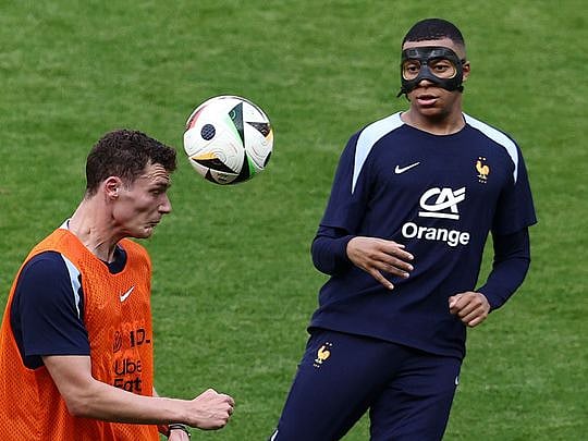 Kylian Mbappe finds face mask ‘horrible’ as France captain plays on ...