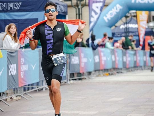 Watch: Dubai boy becomes ‘Ironman’ on 18th birthday, swims, cycles and ...