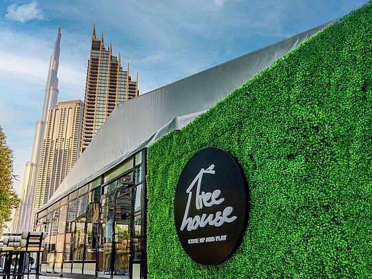 Treehouse at Taj Dubai goes indoors this summer with a brand new chic tent
