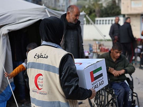 Watch: How UAE is leading efforts to provide aid to Palestinians in Gaza