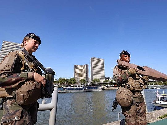 French troops gear up to secure Olympic ceremonies