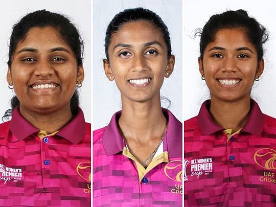 Three sisters in UAE cricket team set to make history