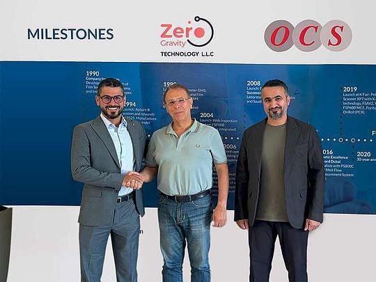 Zero Gravity Technology ties up with OCS Optical Control Systems