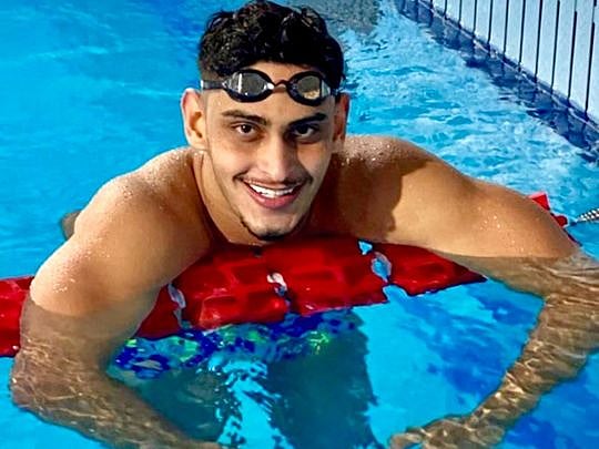 Emirati swimmer Yousuf Al Matrooshi ready for the big leap at Paris ...