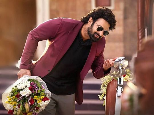 Prabhas reveals the first look from his new film 'The Raja Saab'