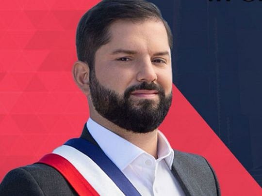 Chilean President arrives in the UAE