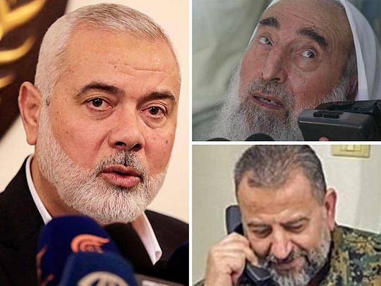 Hits on Hamas leaders blamed on Israel