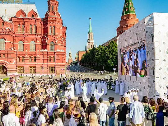 The UAE days in Moscow event showcases the nation’s unique cultural ...