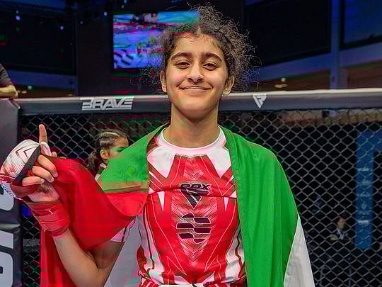 UAE’s Ghala Al Hammadi defends gold at IMMAF Youth World Championships