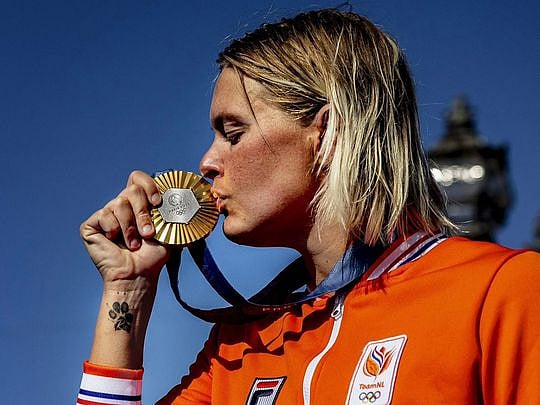 Dutch swimmer Van Rouwendaal dedicates Olympic gold to her late dog
