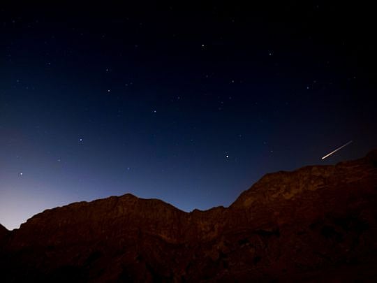Photos: Perseid meteor shower brightens UAE night sky