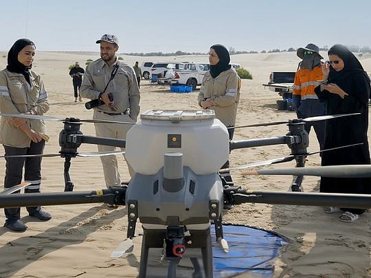 Abu Dhabi deploys drones for region’s biggest plant life study