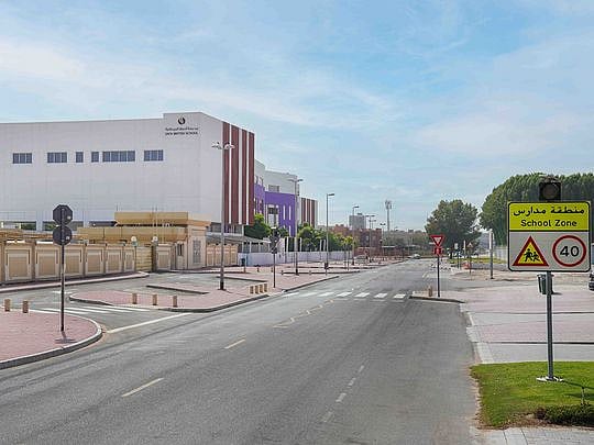 Roadworks ease traffic in Dubai’s Al Safa 1 Schools Complex