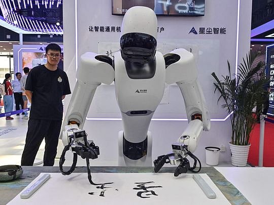 Photos: Humanoid robots steal limelight at World Robot Conference 2024