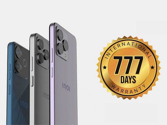 INOI sets a new standard with 777-day international warranty