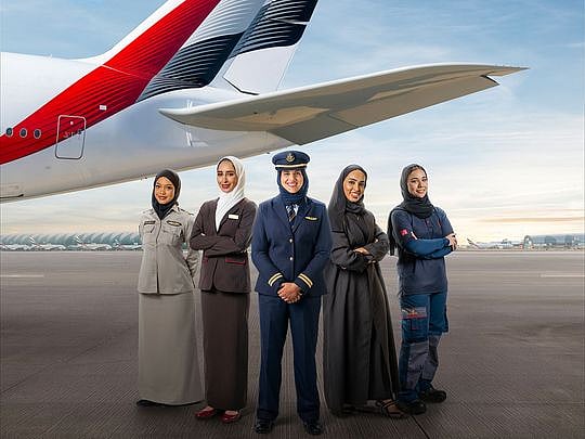 Women comprise 38% of the Emirates Group’s Emirati workforce