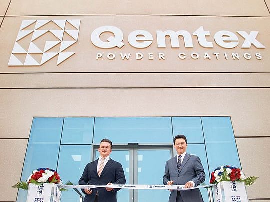 Qemtex launches powder coating plant in UAE