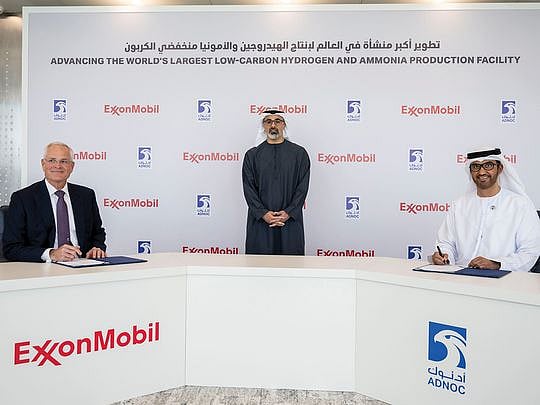 ADNOC to buy 35% stake in ExxonMobil’s 'multi-billion' US hydrogen plant