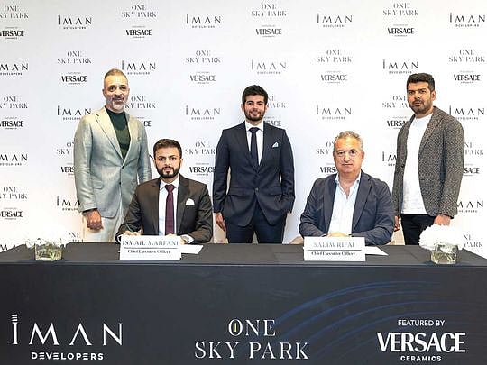 IMAN Developers partners with Versace Ceramics for One Sky Park in ...