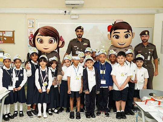 GDRFA Dubai officials visit schools, meet 3,800 students