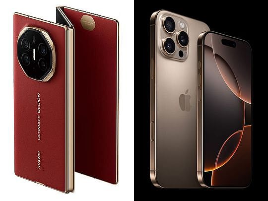 Huawei Mate XT tri-fold vs iPhone 16 Pro Max: A face-off