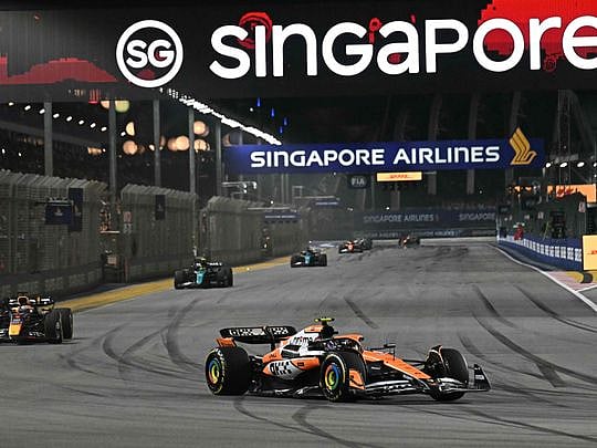 McLaren’s Lando Norris dominates Singapore Grand Prix to cut Verstappen ...