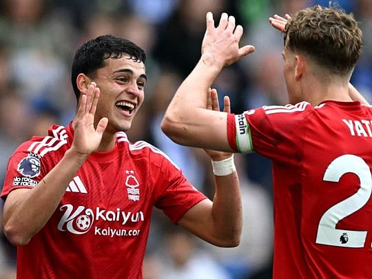 Substitute Ramon Sosa rescues point for Forest against Brighton in ...